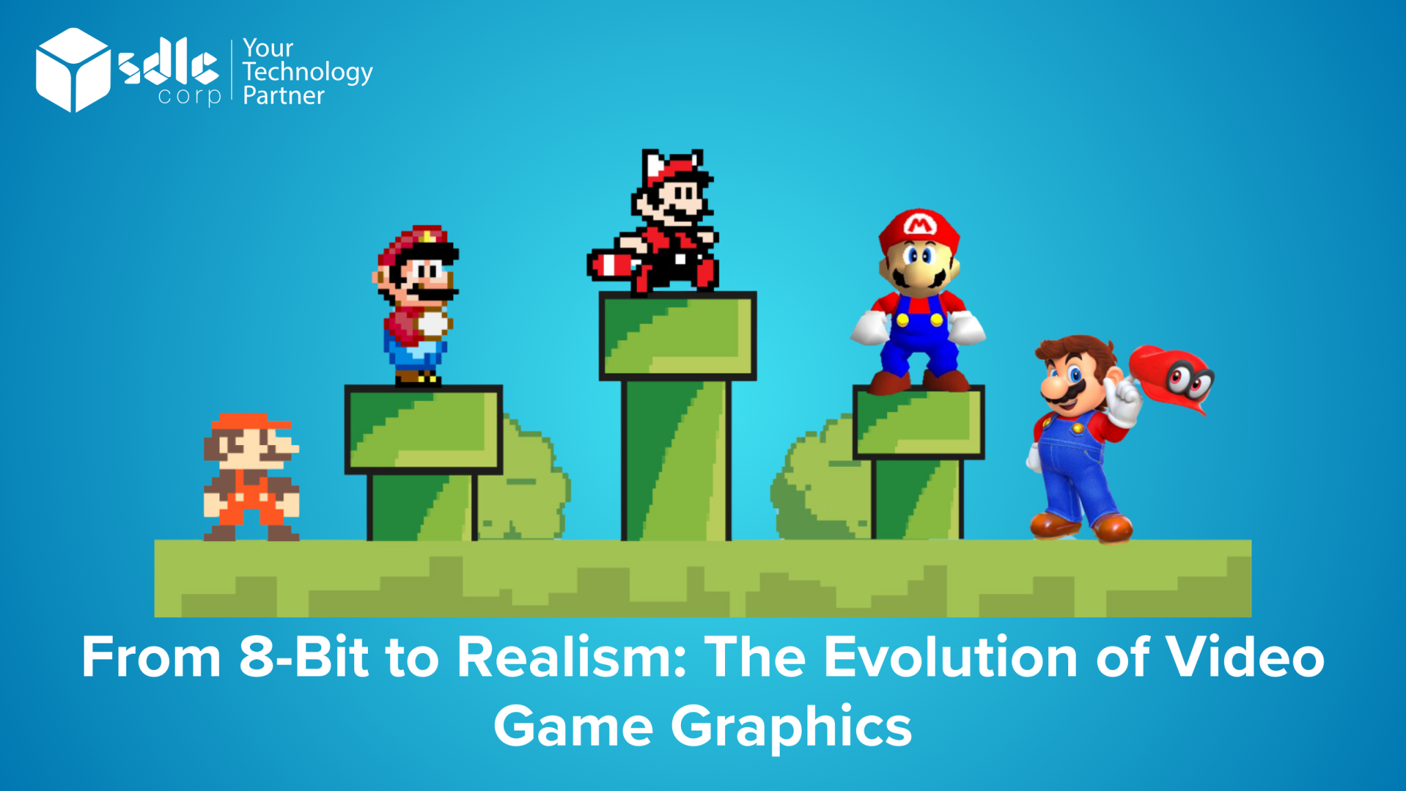 From 8-Bit to Realism: The Evolution of Video Game Graphics - SDLC Corp