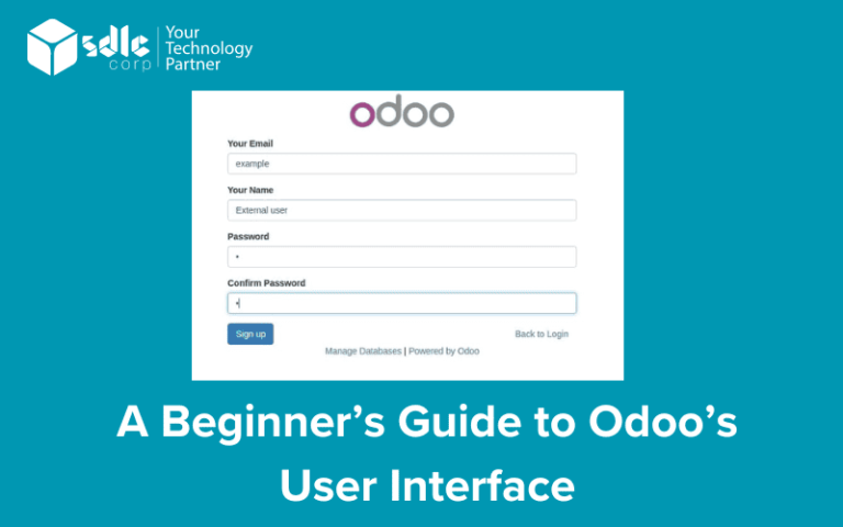 A Beginner’s Guide to Odoo’s User Interface - SDLC Corp
