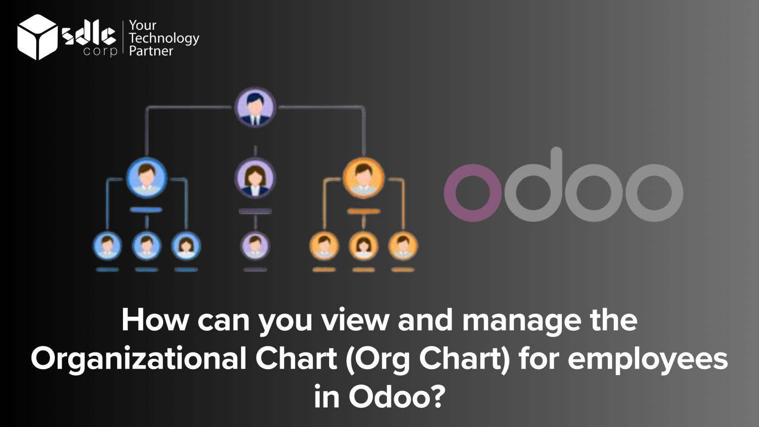 How can you view and manage the Organizational Chart (Org Chart) for employees in Odoo? - SDLC Corp