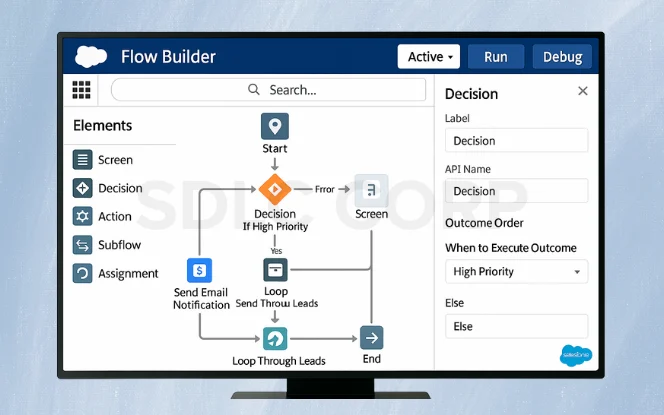 How to Create a Salesforce Screen Flow - SDLC Corp Salesforce Screen Flow